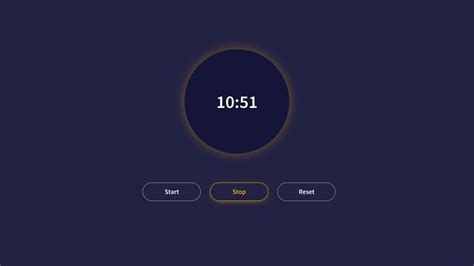 javascript stopwatch fun beginner javascript project with html css
