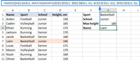 maxifs function in excel find max value with multiple criteria