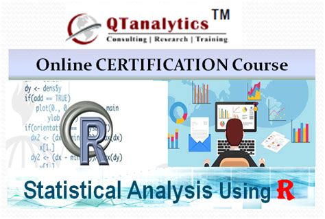 Statistical Analysis Using R Programming – Qtanalytics India