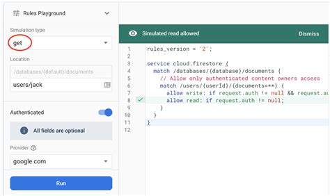 firebase cloud firestore permissions don t do “allow read write if