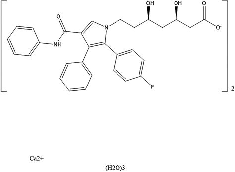 Crystal Structure Of Atorvastatin Calcium Trihydrate Form I Lipitor