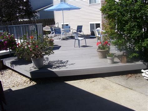Composite Deck Build Composite Deck Building Outdoor Decor