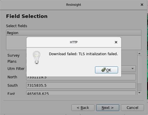 ssi hub qt 5 15 version gives error tls initialization failed