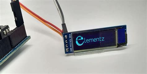 oled ssd1306 i2c display 128x32 interfacing with arduino