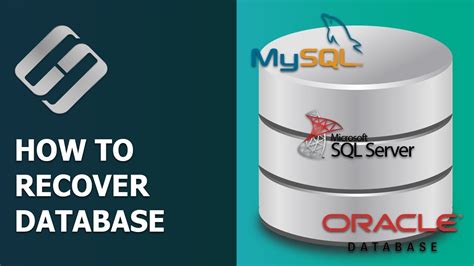 How To Recover Mysql Mssql And Oracle Databases In 2021 Hetman Software
