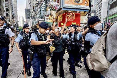 Hong Kong Police Arrested More Than 20 People For Trying To Remember
