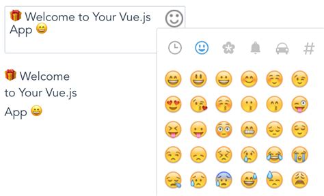 the most popular vue js emoji components