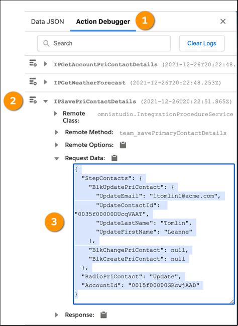 prepare omniscript json with different conditional inputs 单元