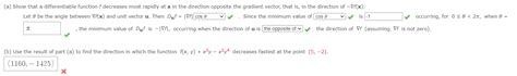 Solved A Show That A Differentiable Function F Decreases
