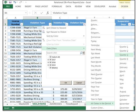 excel filters how to use number text and date filters to extract only