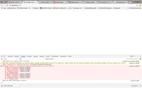 reactjs formsy react getting uncaught typeerror