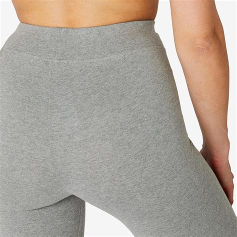 Nyamba Legging Fit 500 Slim Fit Gym En Stretching Dames Aop Decathlon Nl