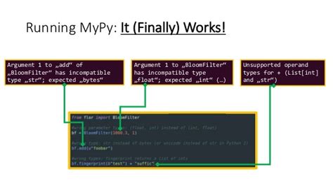 type annotations in python whats whys and wows
