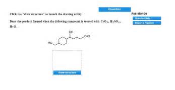 Solved Question Assistance Click The Draw Structure To