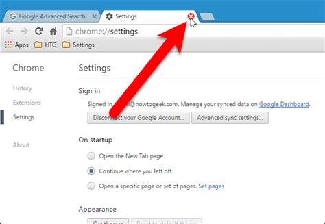how to open tabs from your last session whenever you start your browser