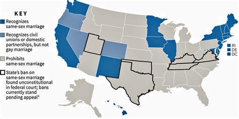 same sex marriage laws [map]
