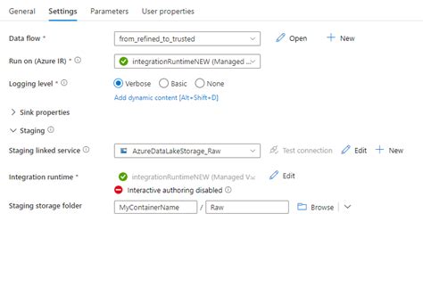 azure data factory exception while reading table from synapse and using