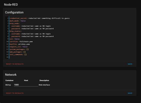 solving your 502 gateway error with the node red add on for home