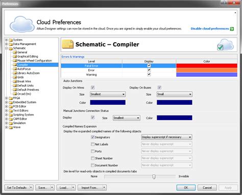 project compiler violations reference online documentation for altium