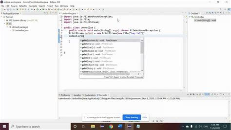 java tutorial 23 printstream youtube