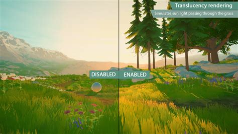 stylized grass shader unity asset