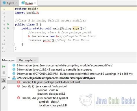 access modifiers in java example examples java code geeks 2022