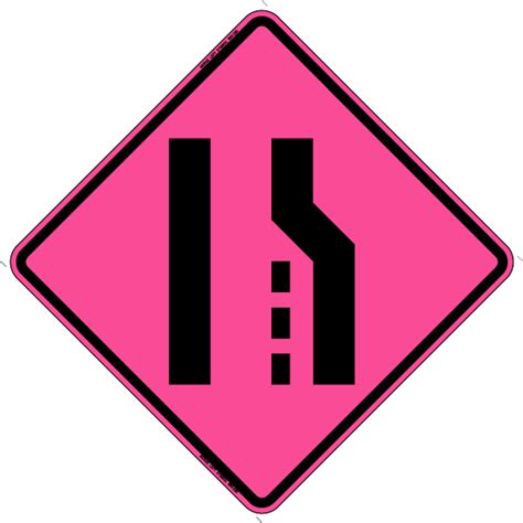 merge left symbol rus bone safety signs
