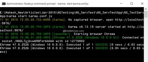 unit testing an angular js service using jasmine and karma dotnetcurry