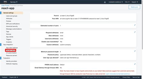 integrate azure active directory ad with aws cognito