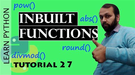 27 python tutorial inbuilt functions in python hindi youtube