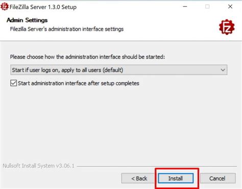 How To Install And Configure A Filezilla Server 1 3 0 On Windows