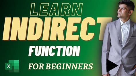 How To Use The Indirect Function In Excel Step By Step Guide