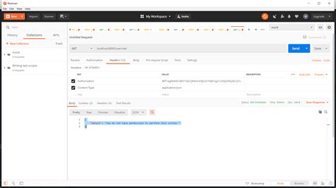 django drf permission issue even after sending a valid token for a