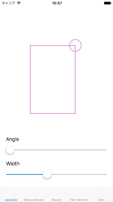 ios keeping autolayout after view transform rotation and resize to