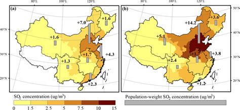 Spatial Distribution Of So2 Concentrations Induced By A International