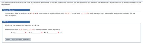 Solved This Question Has Several Parts That Must Be