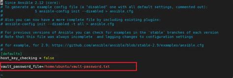 How To Use Ansible Vault To Encrypt Sensitive Information Playbook