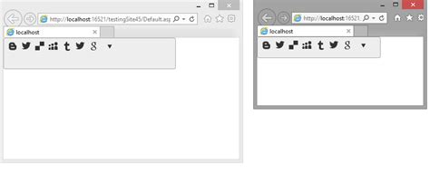 telerik web forms fluid design radsocialshare telerik ui for asp