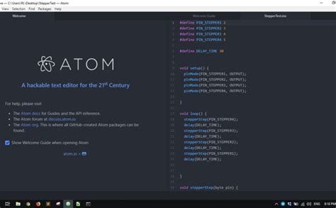 showing open with atom when right clicking file or folder in windows