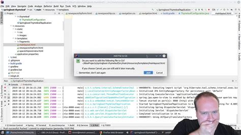 spring boot thymeleaf layout dialect youtube
