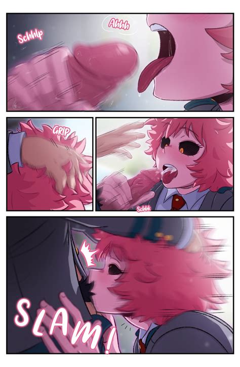 Ashido Mina And Tokoyami Fumikage Boku No Hero Academia Drawn By