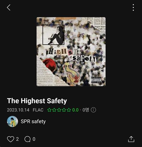 Spr Safety Ep [the Highest Safety] 발매 키츠요지 참여 힙합 에펨코리아