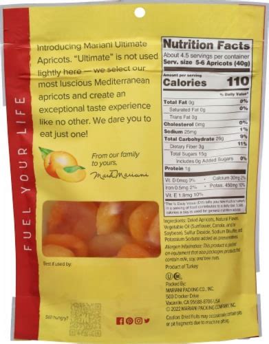 Mariani® Ultimate Dried Apricots 6 Oz Smiths Food And Drug