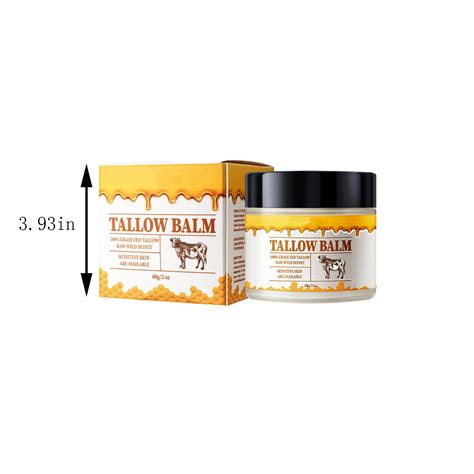 Beef Tallow Paste For Skin Care 60g Beef Neck Balm Grass Fed Tallow