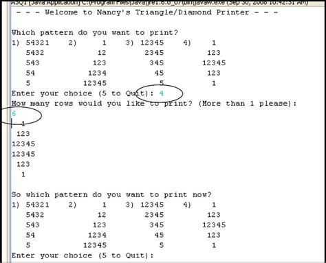 solved write a java program that prints one of the follow