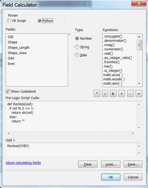 arcgis desktop using field calculator to assign values