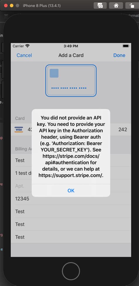 javascript not connecting to stripe api stack overflow
