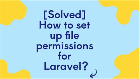 [solved] how to set up file permissions for laravel namespaceit