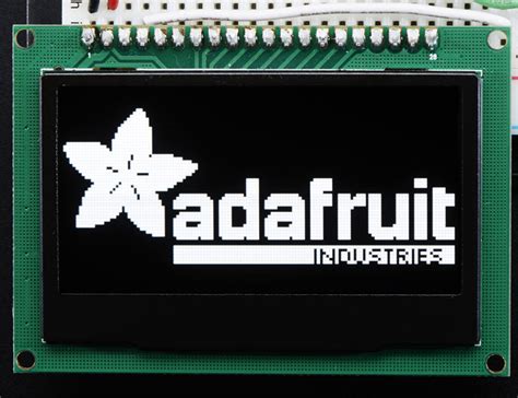 overview 1 5 and 2 1 monochrome 128x64 oled display module adafruit