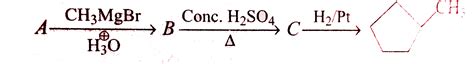 Consider The Following Sequence Of Reaction Find Structure Of Compound